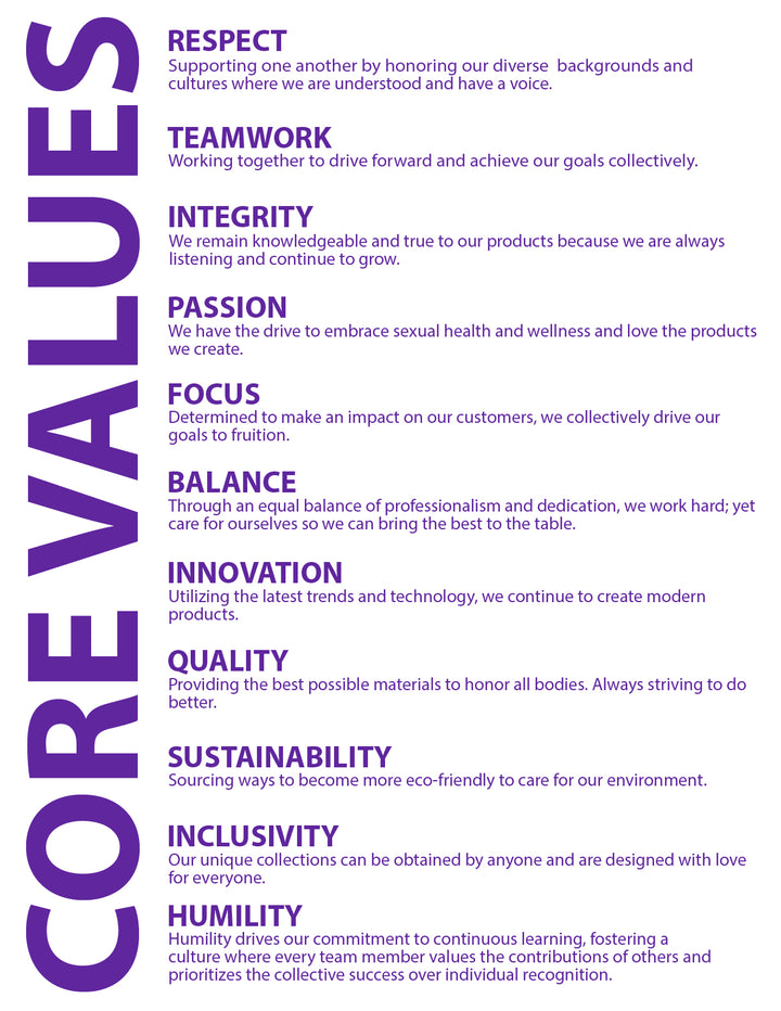 Blush Sexual Health And Wellness Blush Core Values Blush Adult Sex